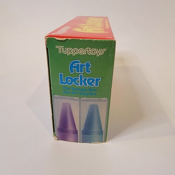 Tupperware | Toys | Tupperware Tuppertoys Art Locker The Storage Box ...